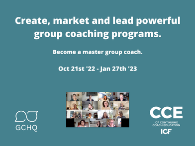 Group Coaching HQ 12-Week Certification Program - ICF Events
