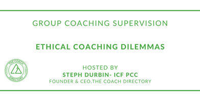 Group Coaching Supervision - Exploring Common Ethical Dilemmas in ...