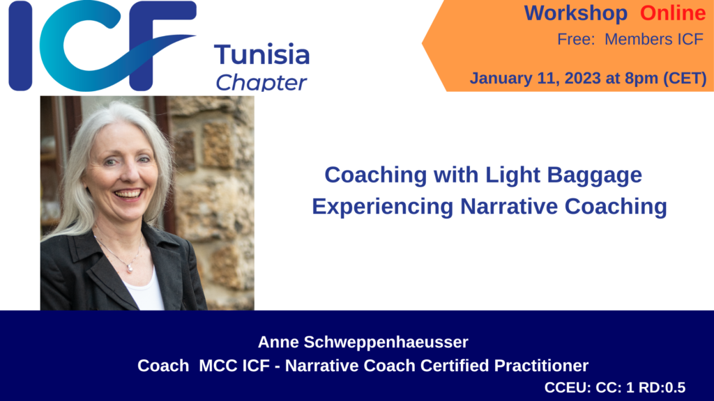 Coaching with Light Baggage Experiencing Narrative Coaching - ICF Events