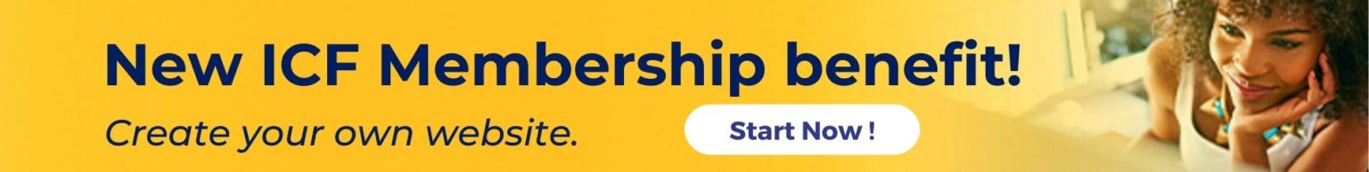 Free websites for ICF members - ICF Events