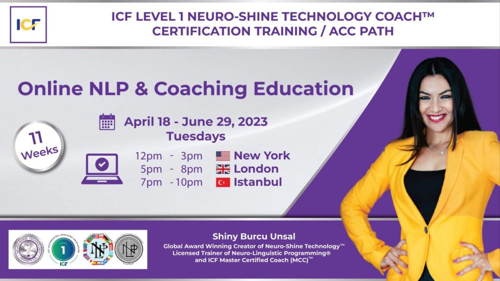 NLP Based Neuro-Shine Technology Coach™ Certification Training - ICF Events