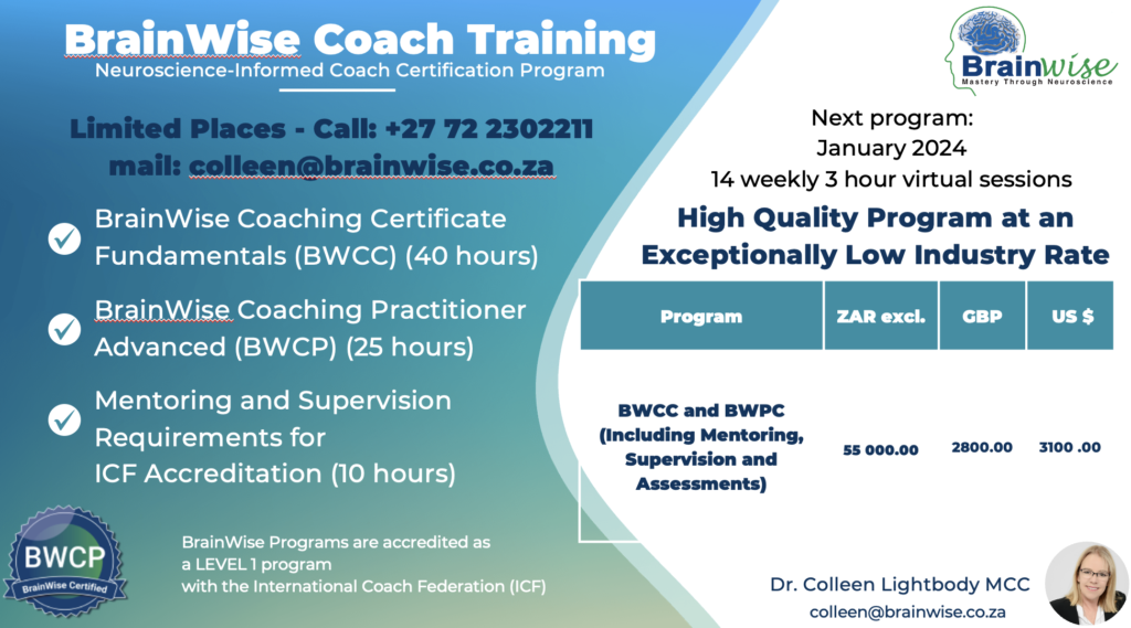 BrainWise Coaching Certification Training - ICF Events