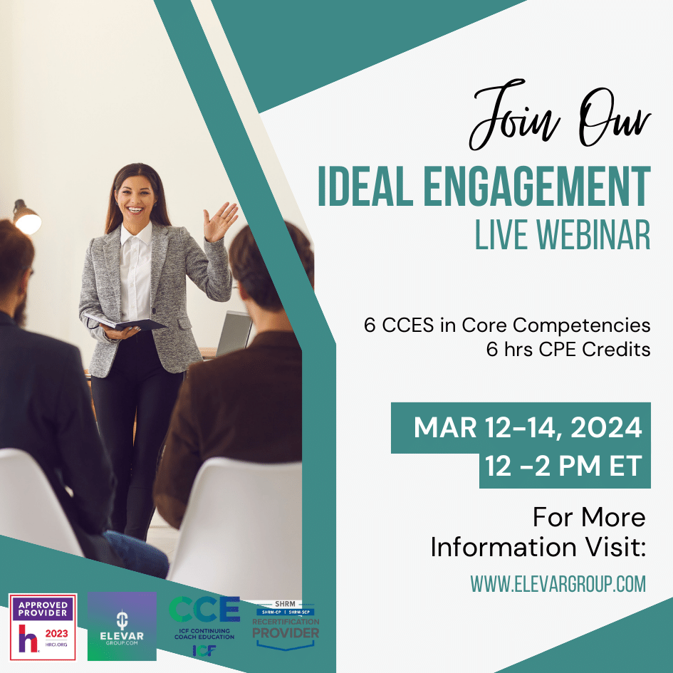Ideal Engagement - 6 CCEs in Core Competencies - ICF Events