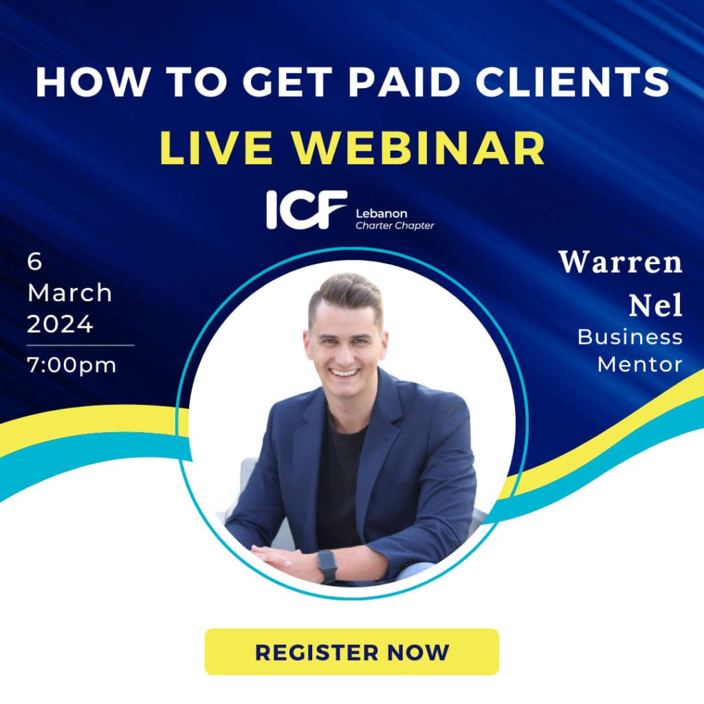 How to get Paid Clients - ICF Events
