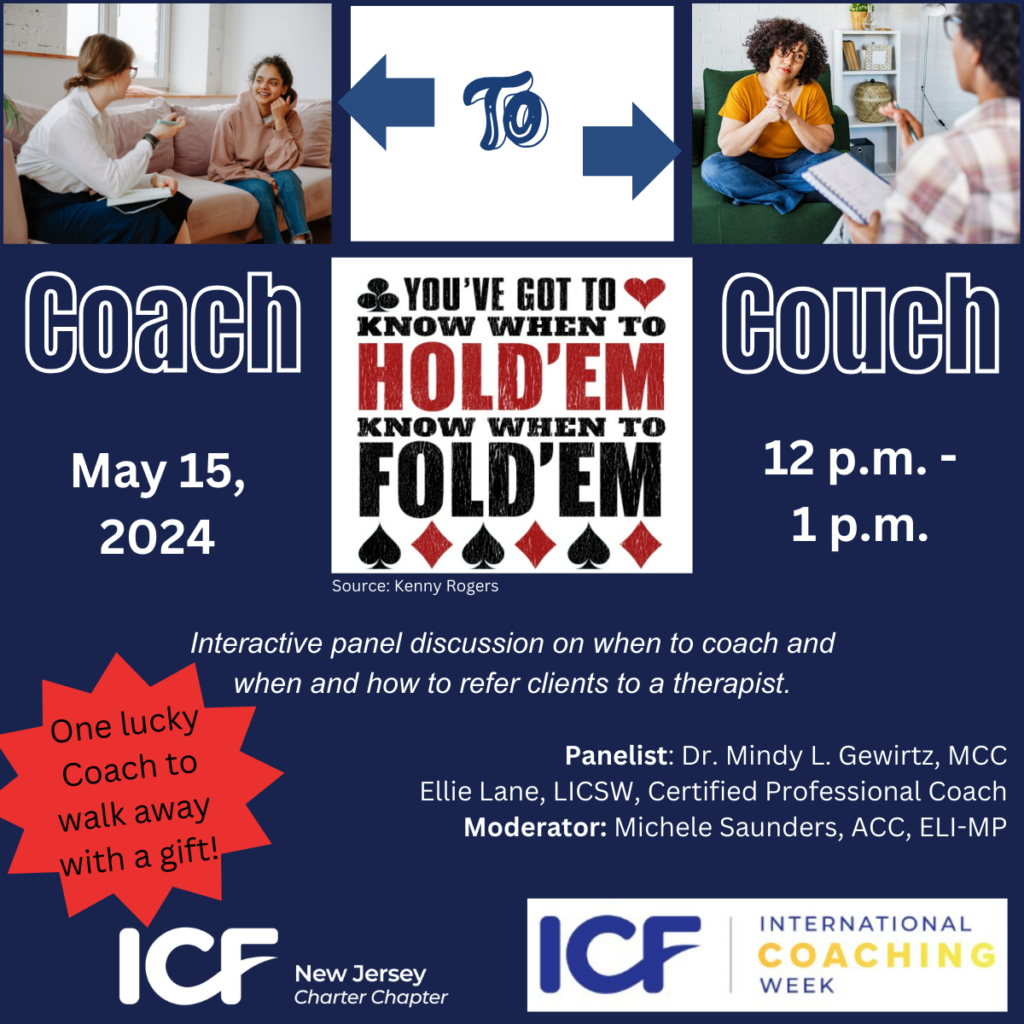 Coach To Couch: “Know When To Hold ‘Em’, Know When To Fold ‘Em…” - ICF ...