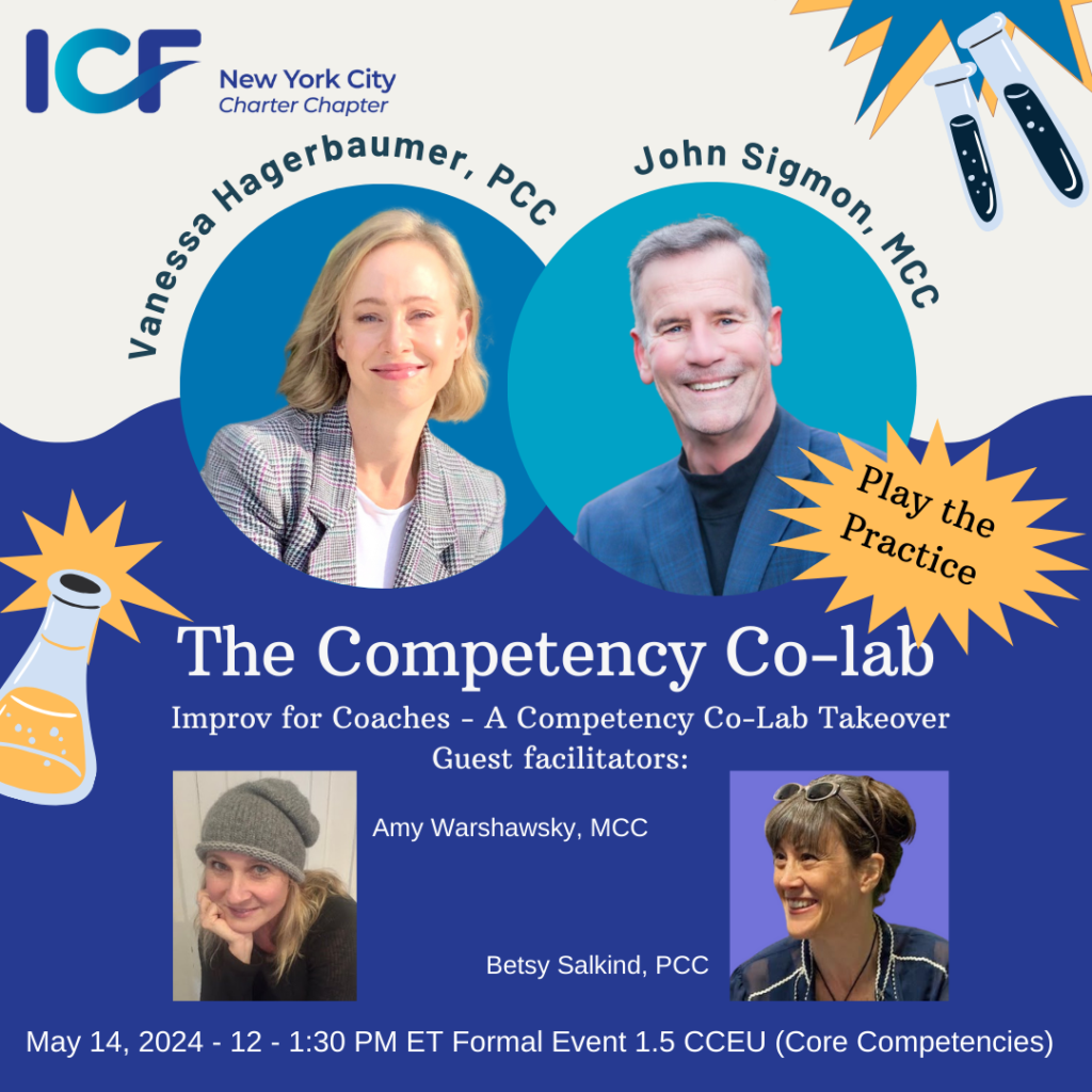 #ICFNYCImprov: The Competency Co-lab: May Skill: Improv for Coaches - A ...