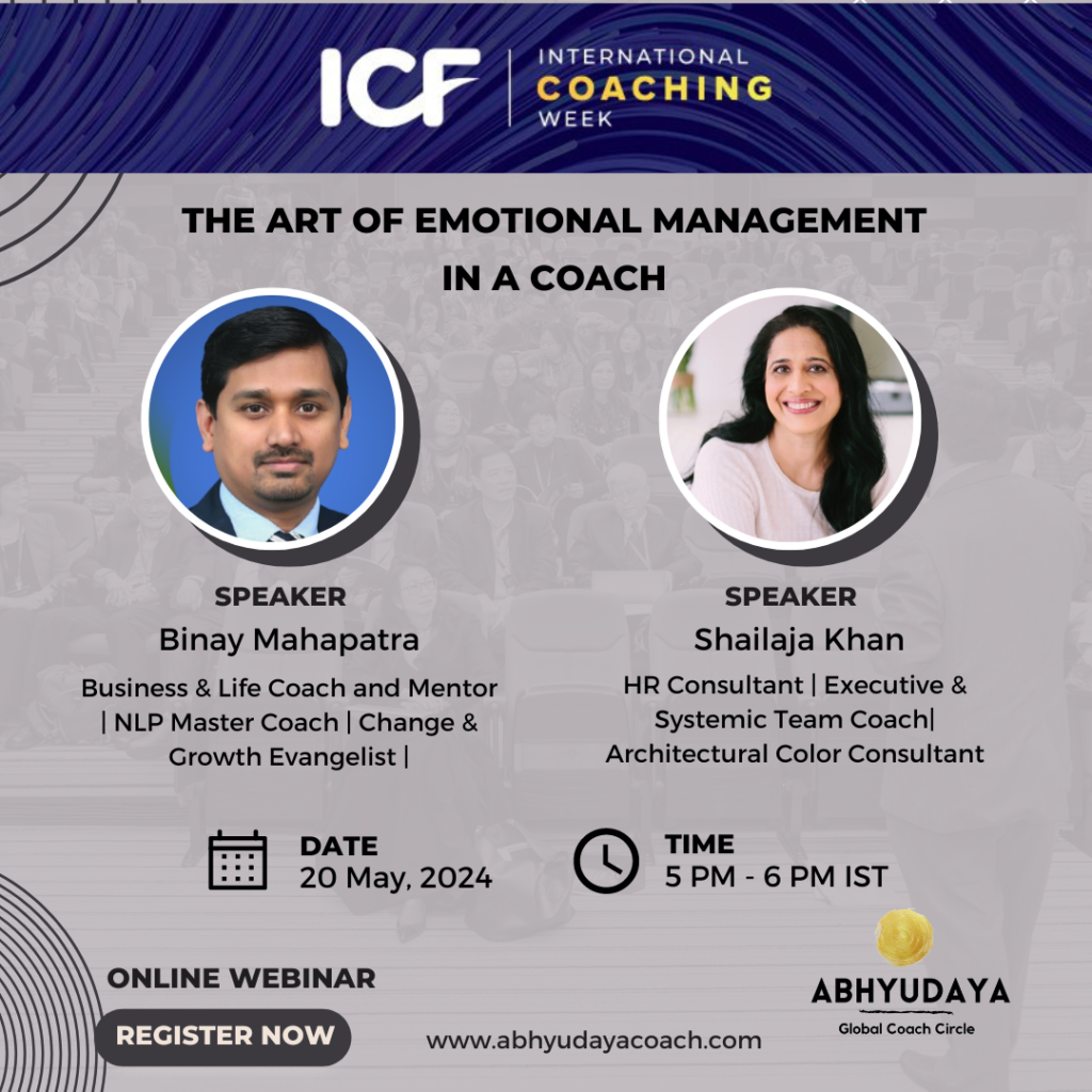 The Art of Emotional Management in a Coach - ICF Events