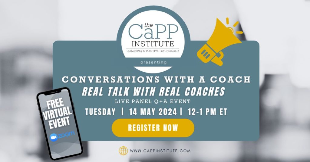 Conversations with a Coach: Real Talk with Real Coaches - ICF Events