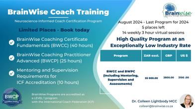 BrainWise: Neuropsychology Coach Training - ICF Events