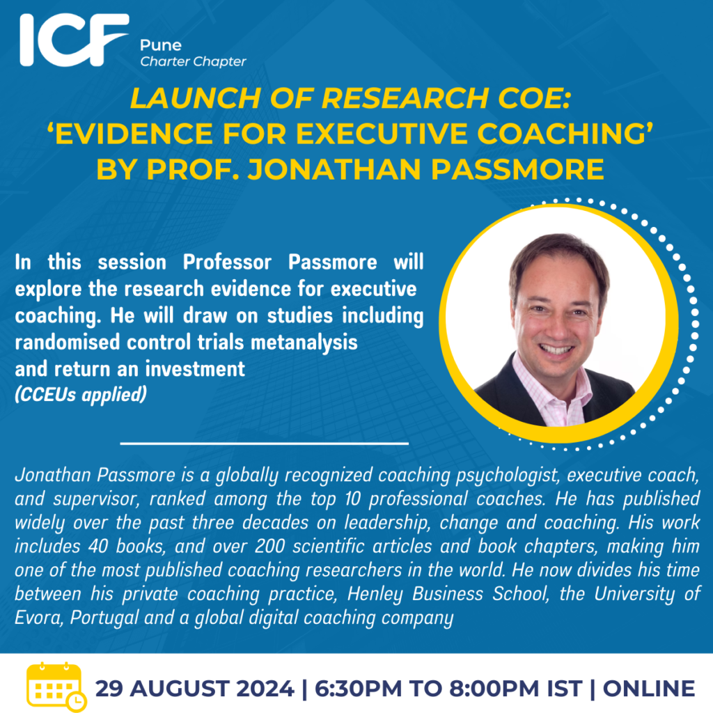 Evidence for Executive Coaching - ICF Events
