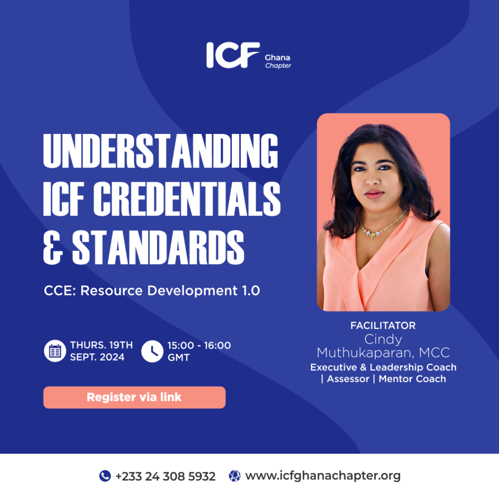 Understanding ICF Credentials and Standards - ICF Events
