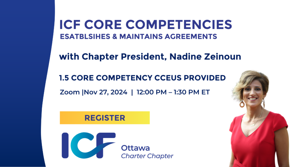 Mastering Your Agreement: Core Competency 3 - ICF Events