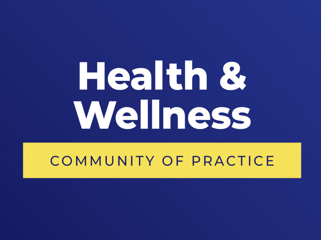 ICF Health and Wellness Community of Practice - The Brain, Behavior ...