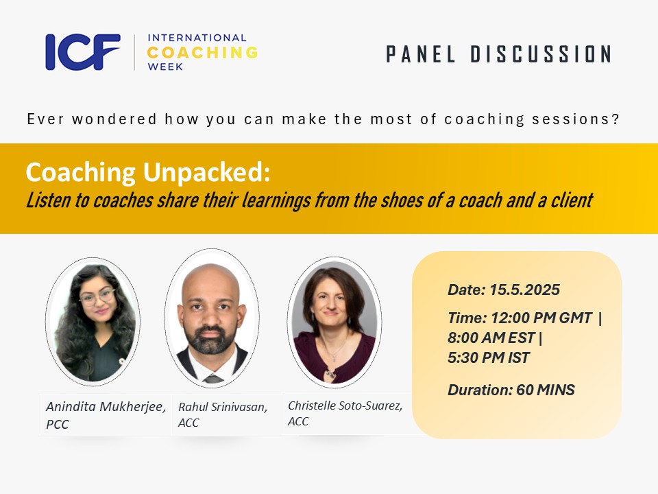 Coaching Unpacked: Listen to coaches share their learnings from the shoes of a coach and a ...