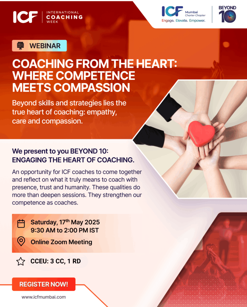 BEYOND 10: ENGAGING THE HEART OF COACHING - ICF Events