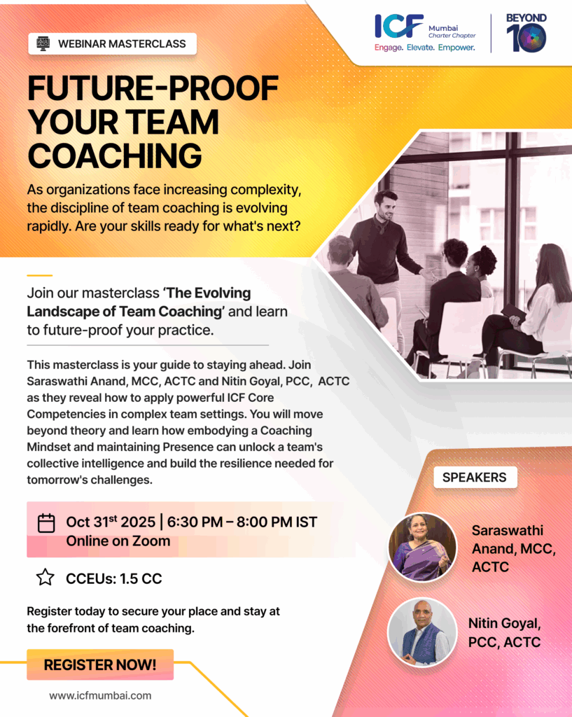 Evolving landscape of Team Coaching - Future of Team Coaching - ICF Events