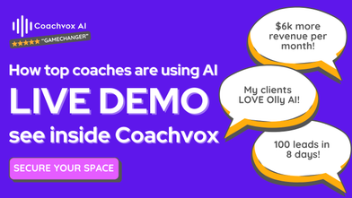 How top coaches grow their business with AI + Coachvox [LIVE DEMO ...